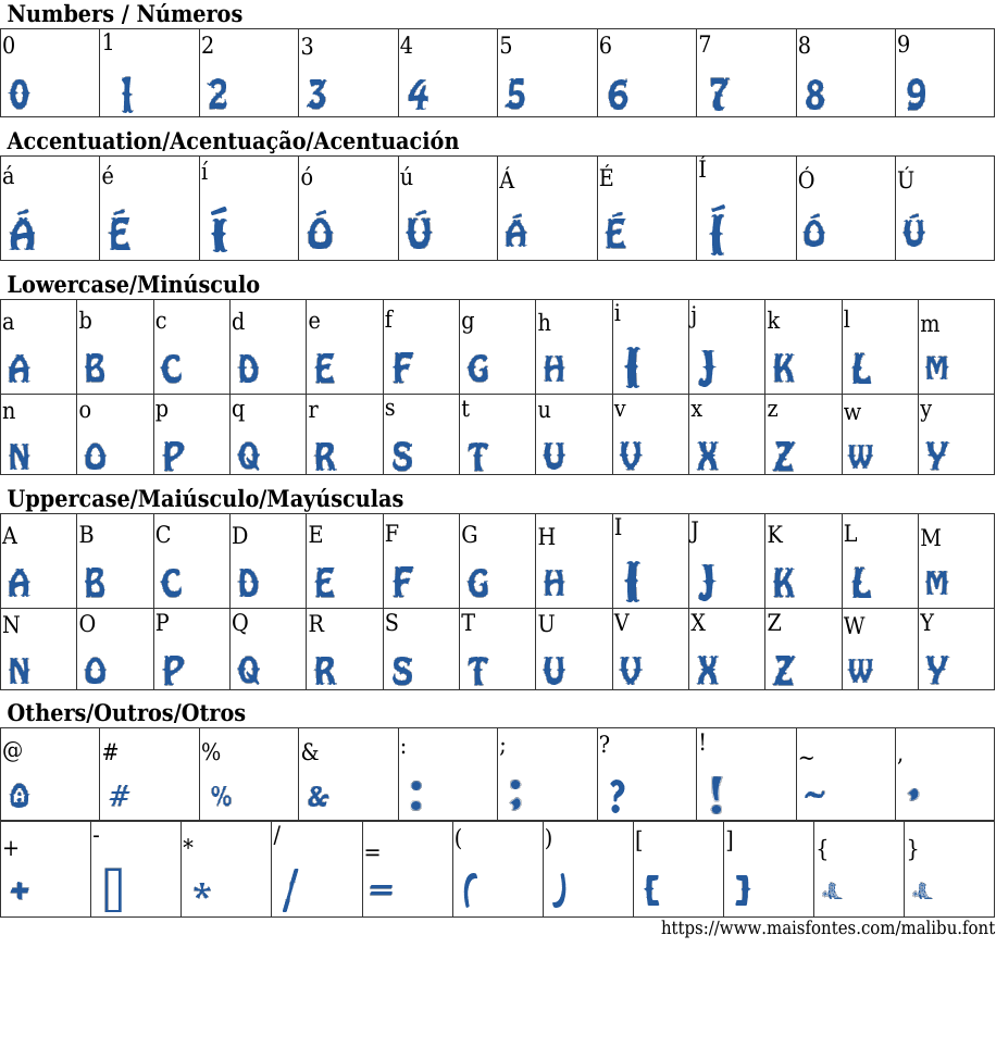 Malibu Font: Free Download | MaisFontes