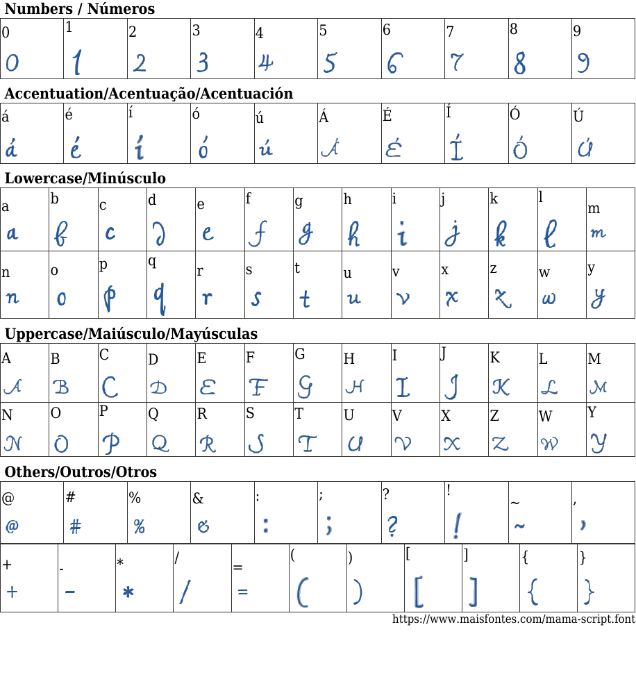 Mama Script: Free Font Download | MaisFontes
