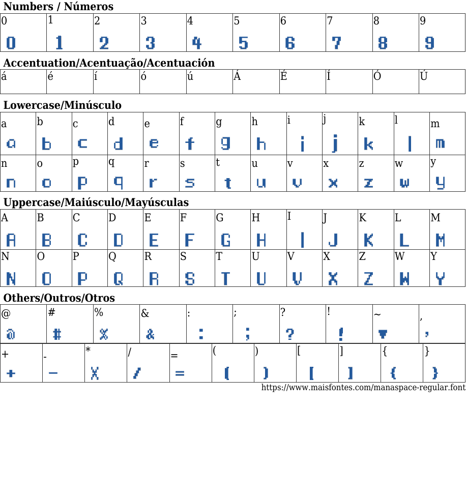 Manaspace Regular: Baixar Fonte Grátis | MaisFontes