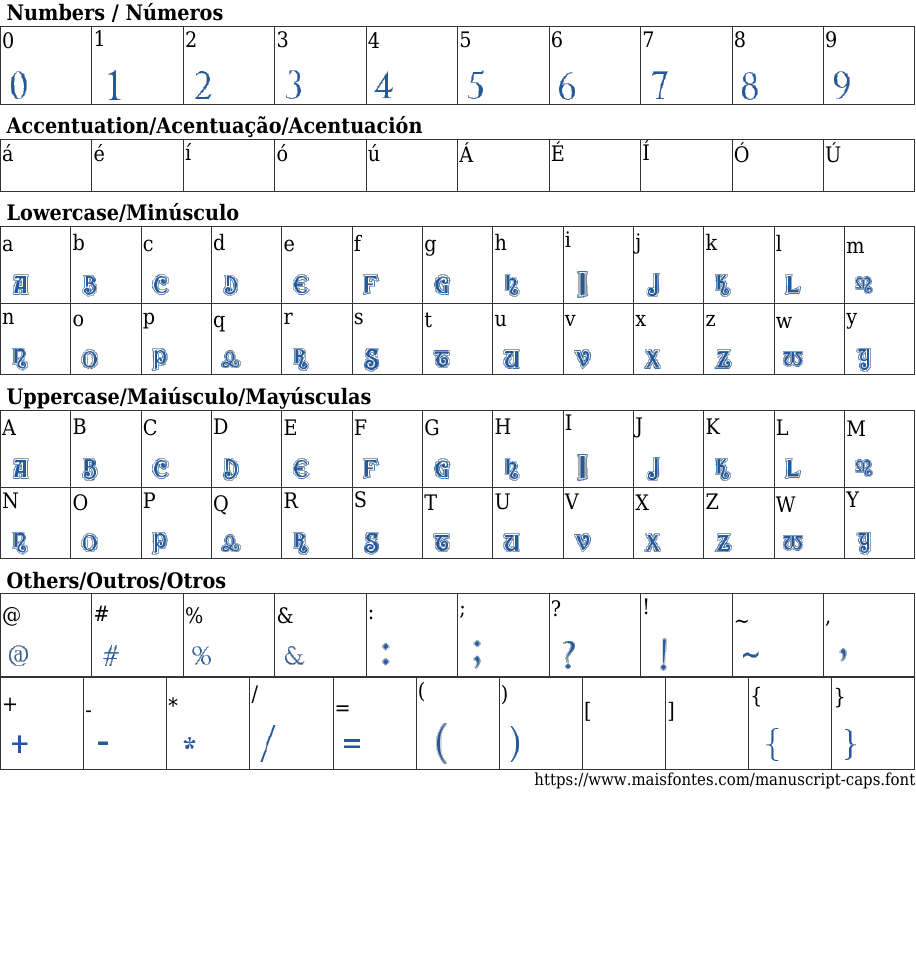 ManuScript Caps: Baixar Fonte Grátis | MaisFontes