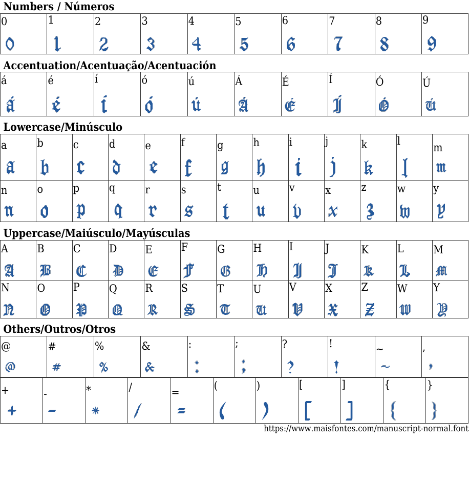 Manuscript Journal Normal: Free Font Download | MaisFontes