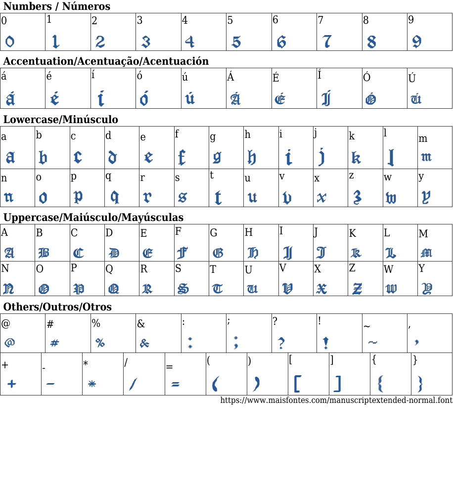 Manuscript Journal Extended Normal Font: Free Download | MaisFontes