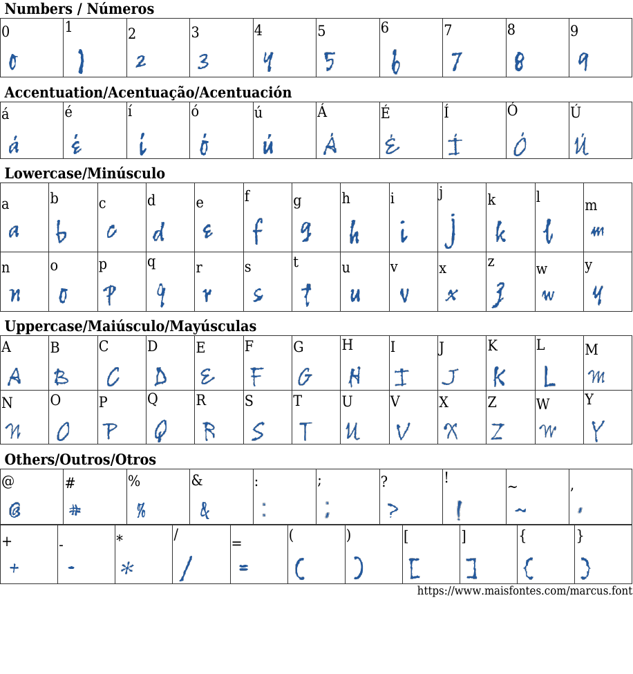 Marcus: Download Free Font | MaisFontes