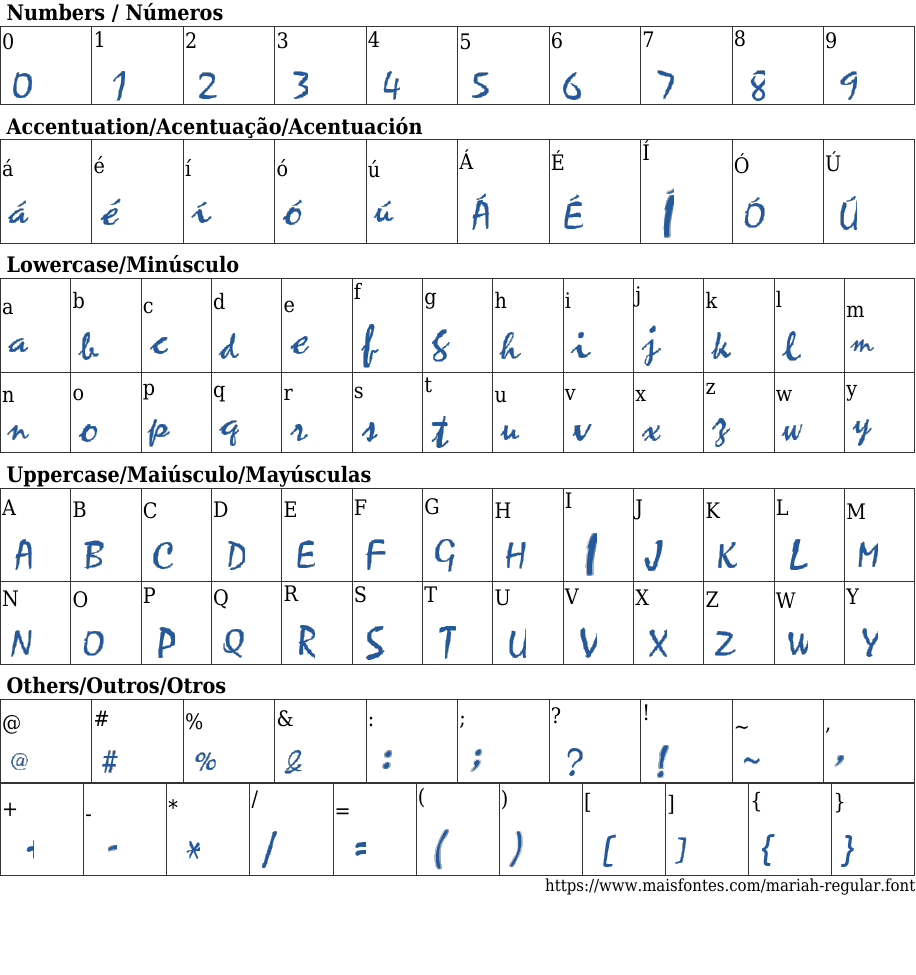 Mariah Regular: Baixar Fonte Grátis | MaisFontes