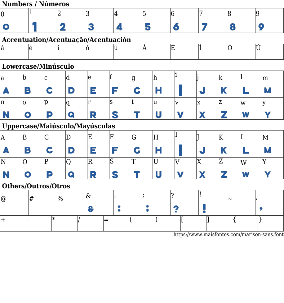 Marison Sans: Baixar Fonte Grátis | MaisFontes