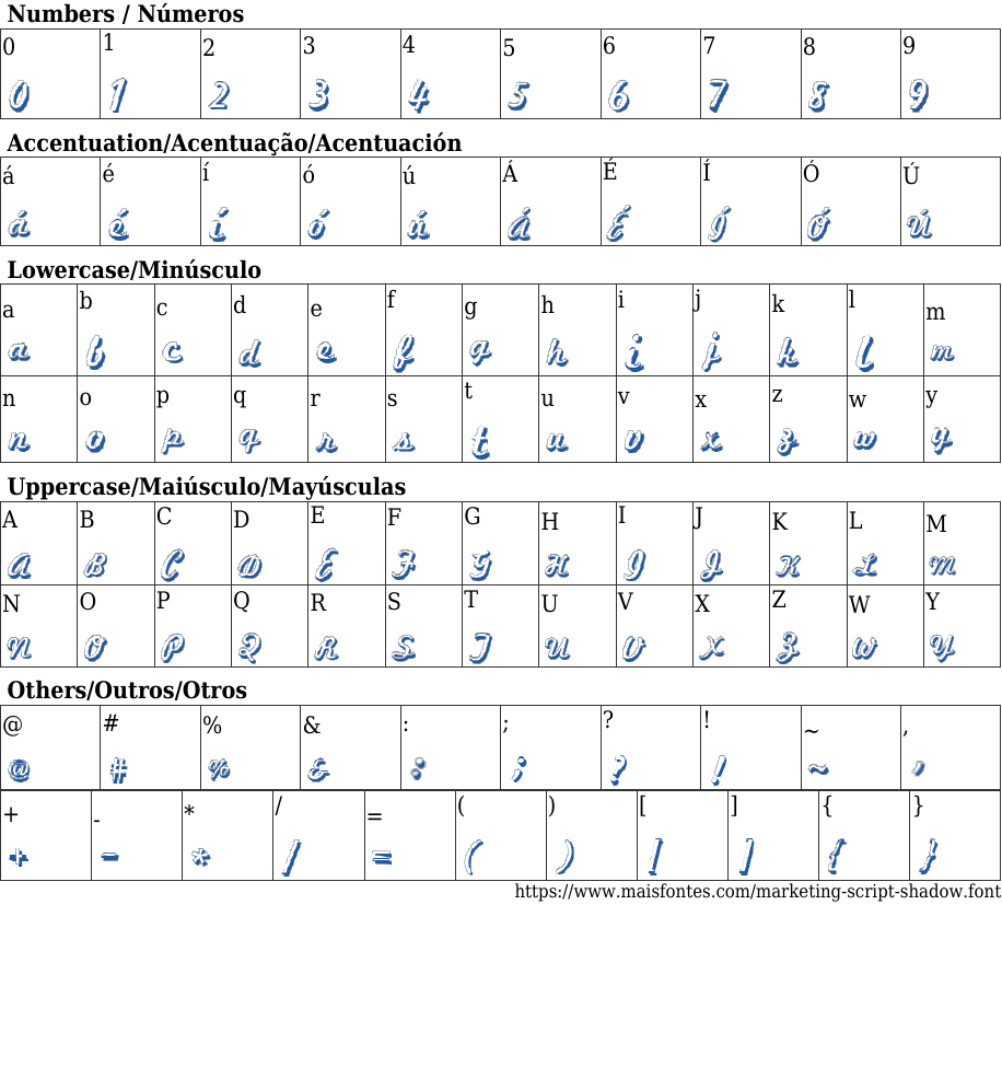 Marketing Script Shadow: Free Font Download | MaisFontes