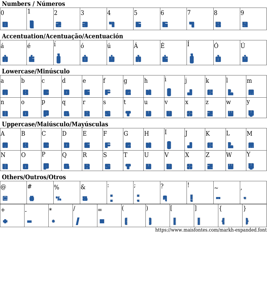 Markh Expanded: Baixar Fonte Grátis | MaisFontes