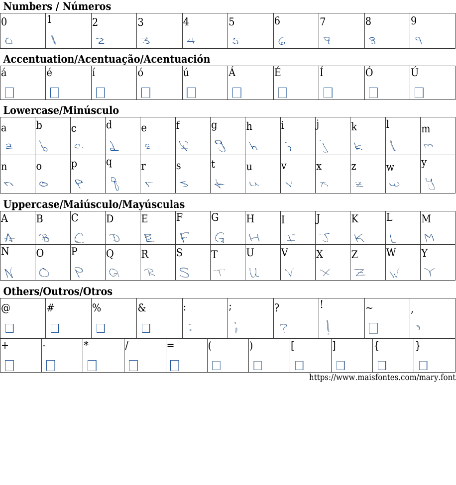 Mary: Baixar Fonte Grátis | MaisFontes