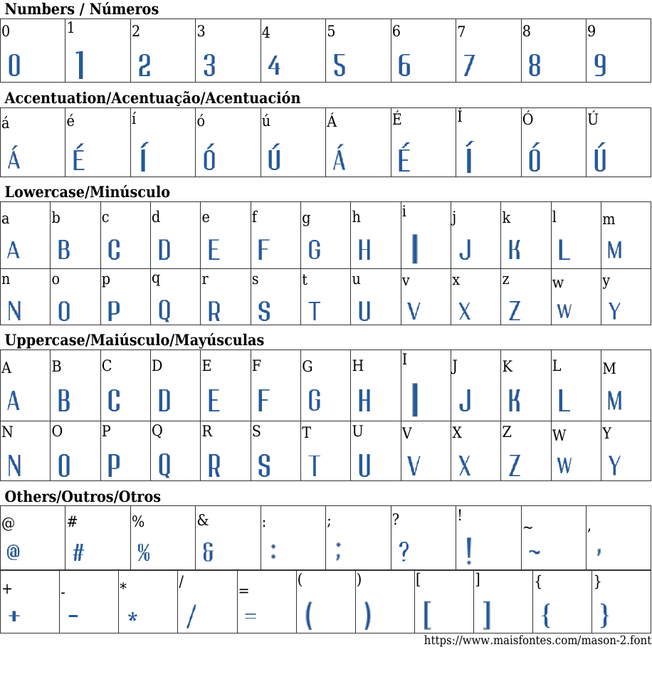 Mason Wide: Free Font Download | MaisFontes