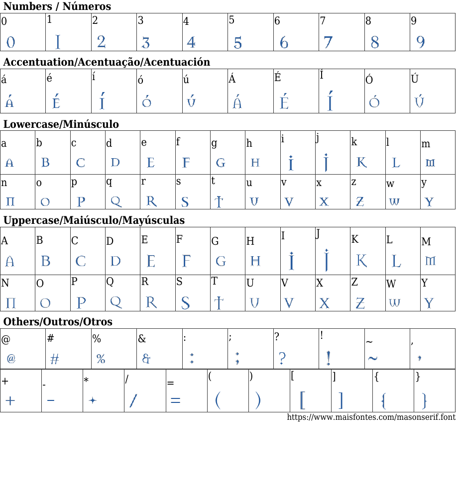 Mason Serif Font: Free Download | MaisFontes