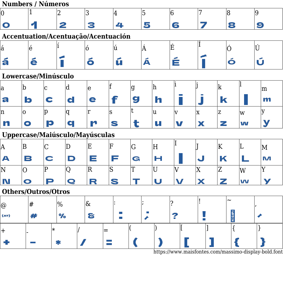 Massimo Display Bold: Free Font Download | MaisFontes