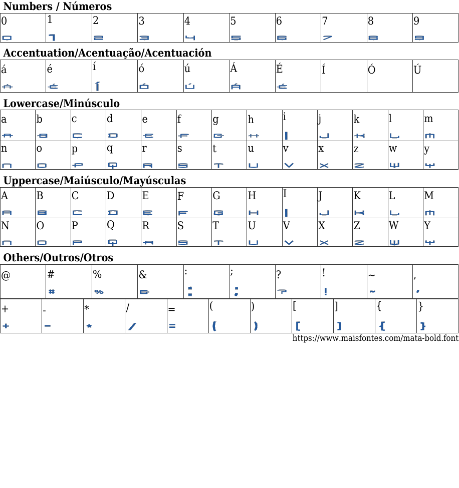 Mata Bold: Free Font Download | MaisFontes