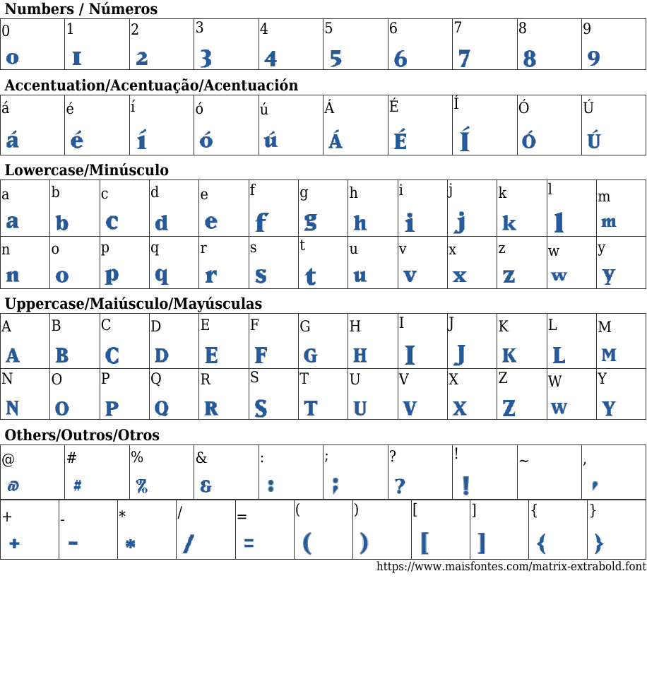 Matrix Extra Bold: Free Font Download | MaisFontes