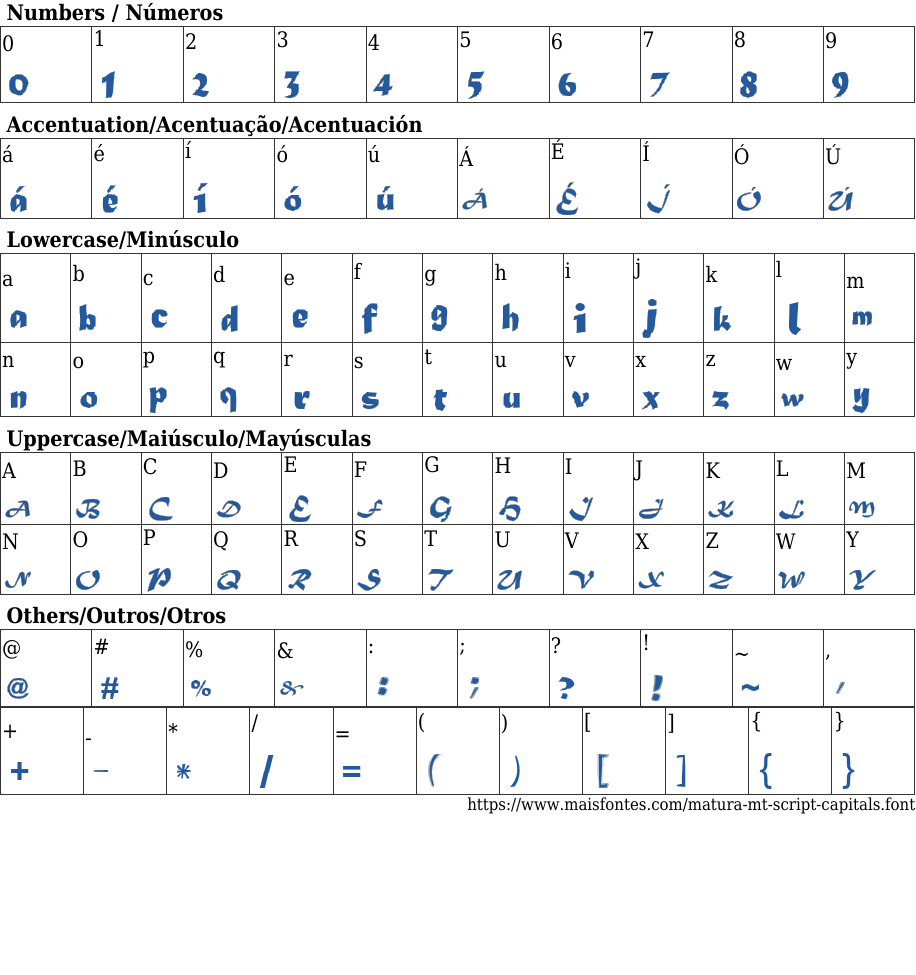 Matura MT Script Capitals: Baixar Fonte Grátis | MaisFontes