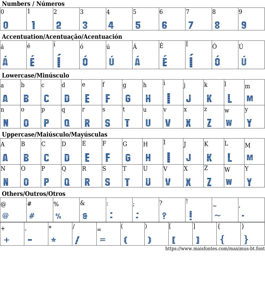 Maximus BT: Free Font Download | MaisFontes