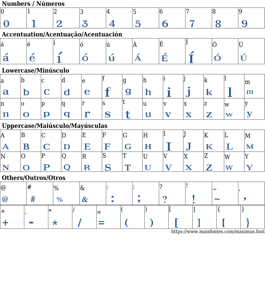 Maximus: Free Font Download | MaisFontes