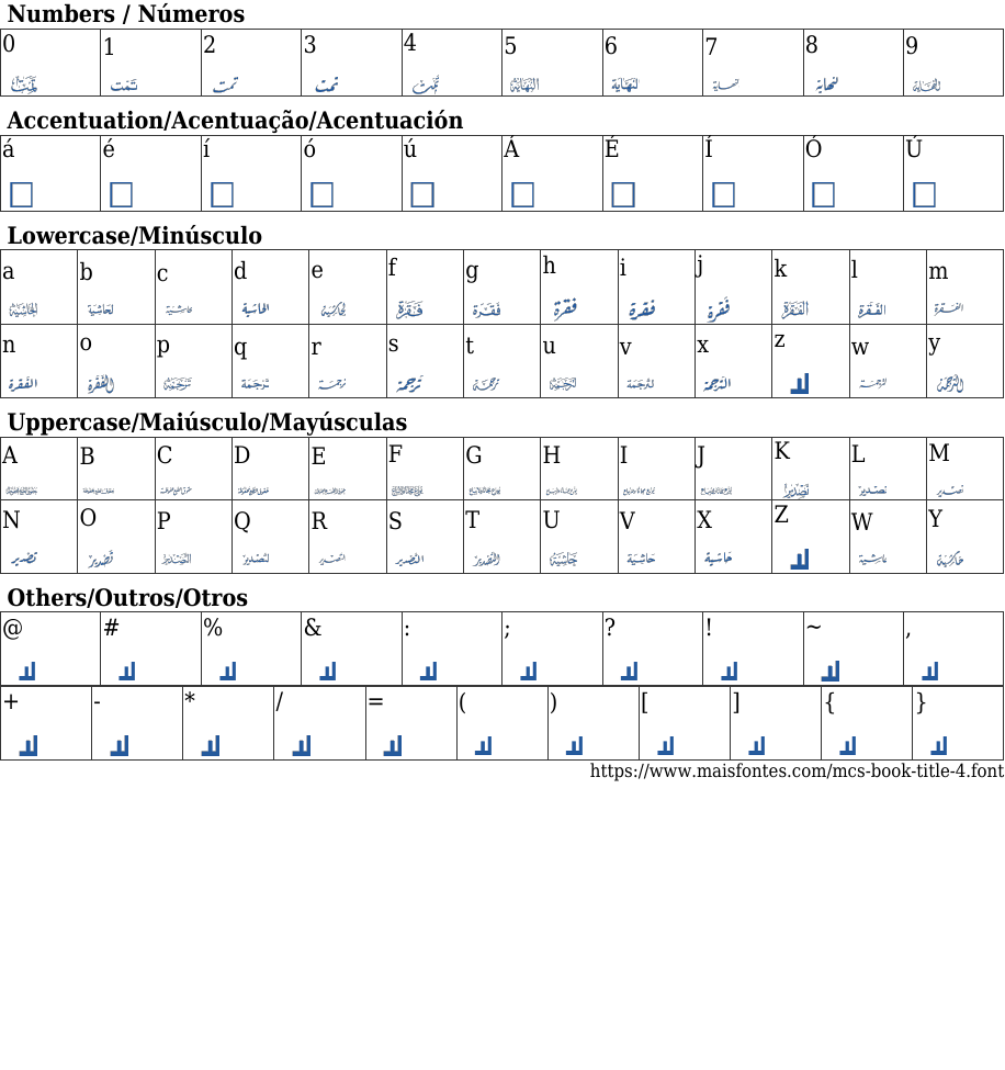 Mcs Book Title 4: Baixar Fonte Grátis | MaisFontes