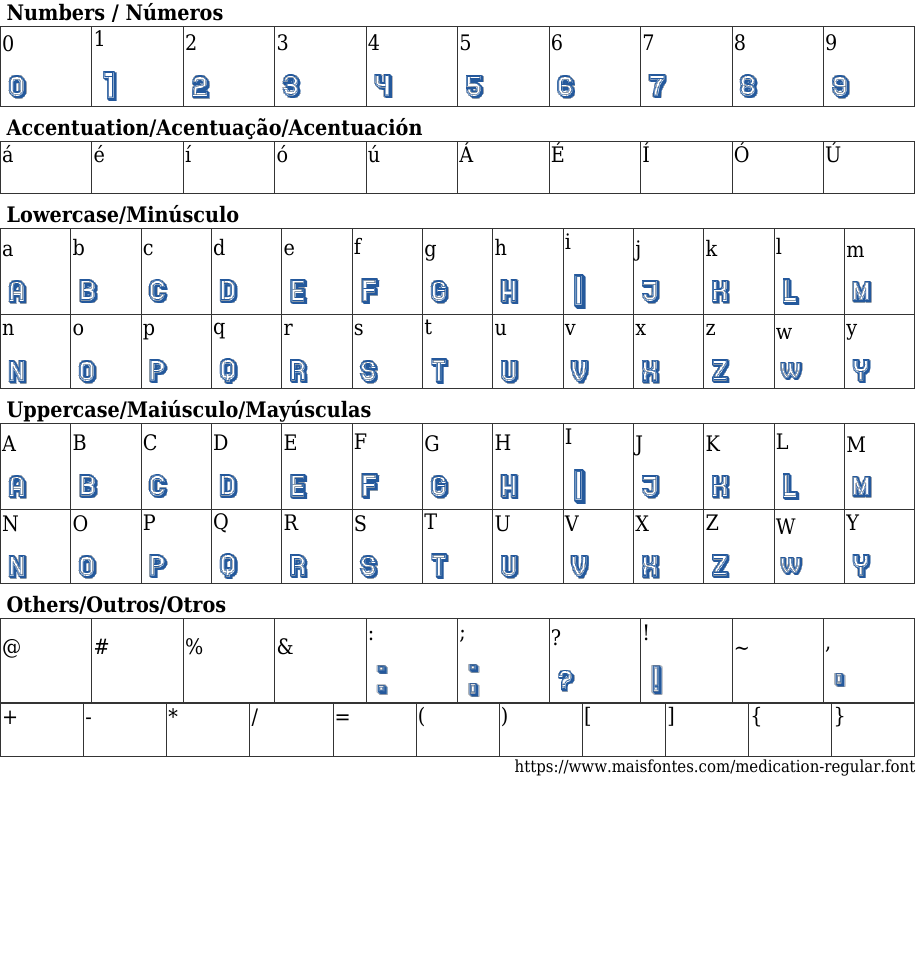 Medication Regular: Free Font Download | MaisFontes