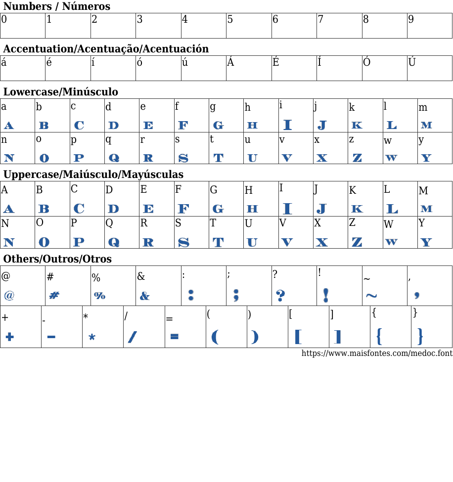 Medoc: Free Font Download | MaisFontes
