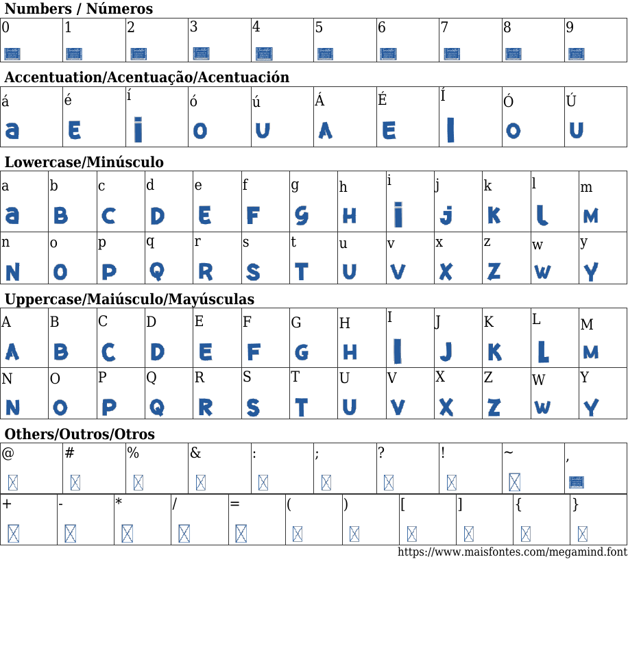 MEGAMIND: Free Font Download | MaisFontes