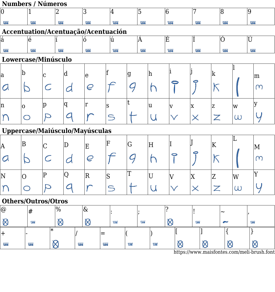 Meli Brush: Free Font Download | MaisFontes