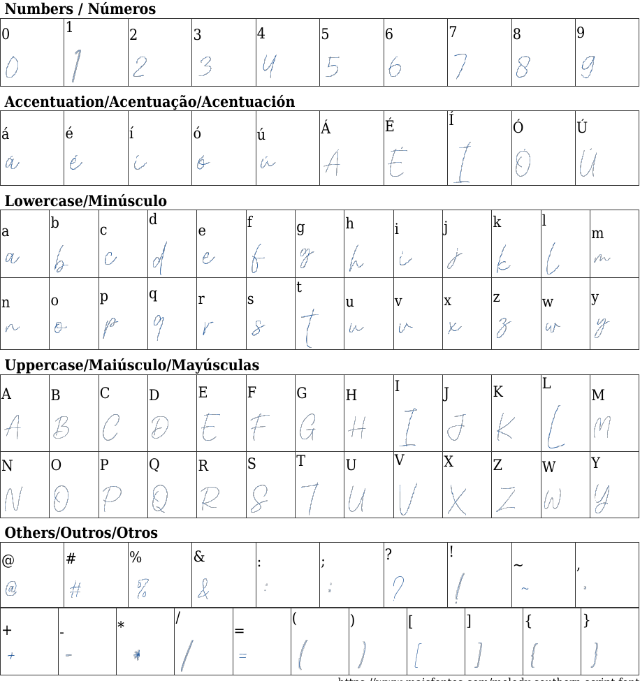 Melody Southern Script: Baixar Fonte Grátis | MaisFontes