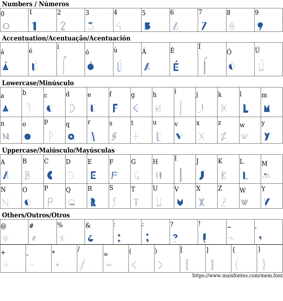 MeM: Free Font Download | MaisFontes