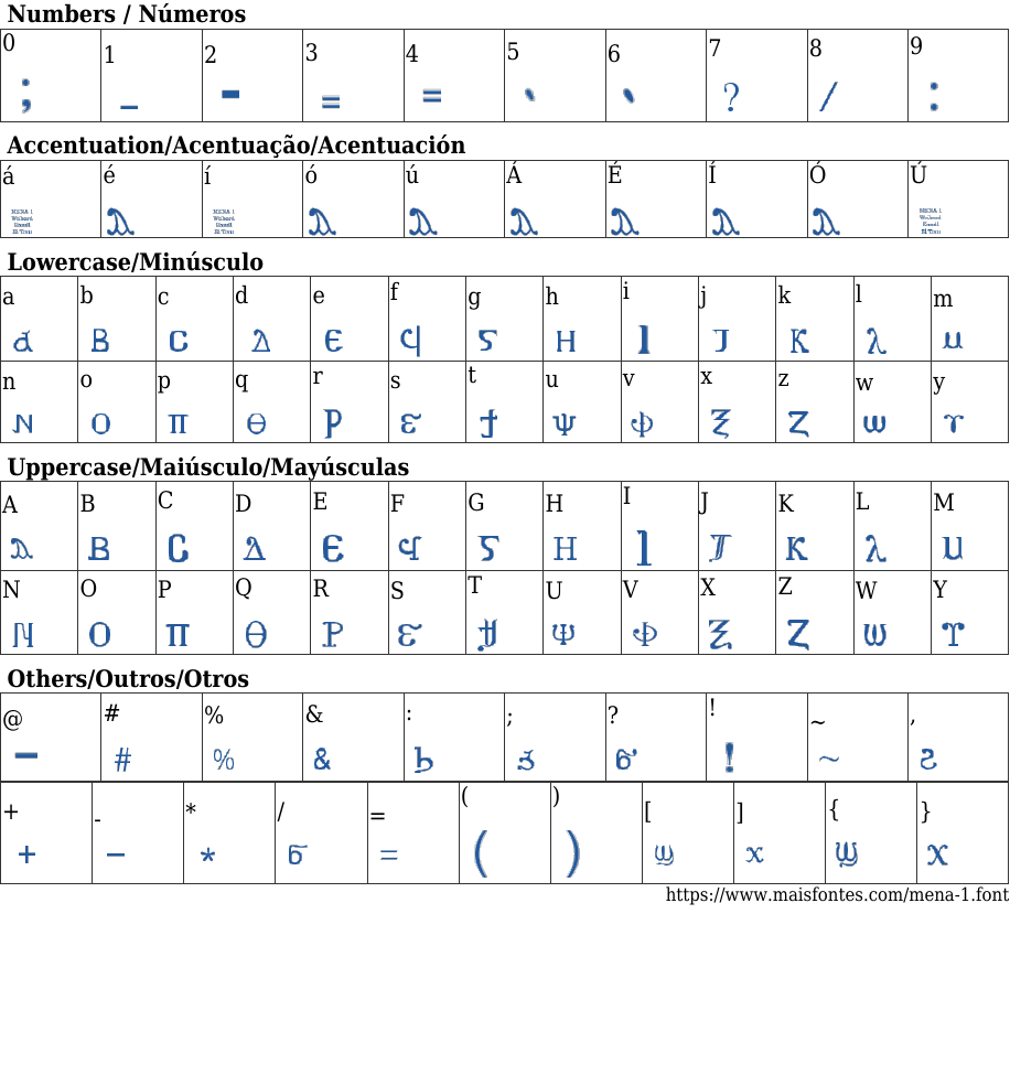 MENA 1: Free Font Download | MaisFontes
