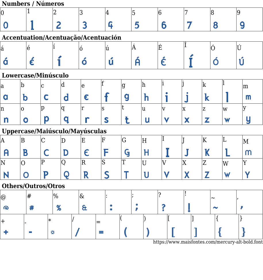 Mercury Alt Bold: Free Font Download | MaisFontes