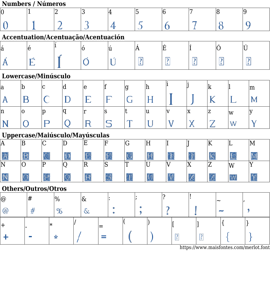 Merlot: Free Font Download | MaisFontes