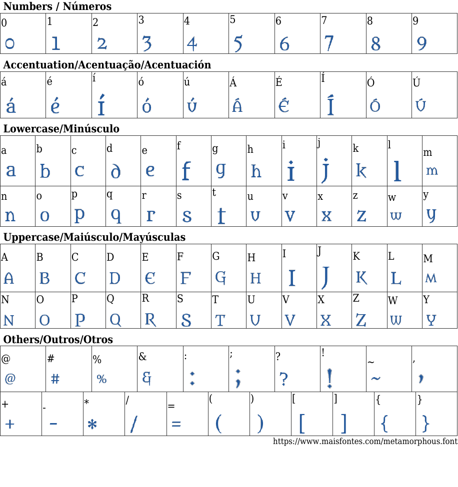 Metamorphous: Baixar Fonte Grátis | MaisFontes