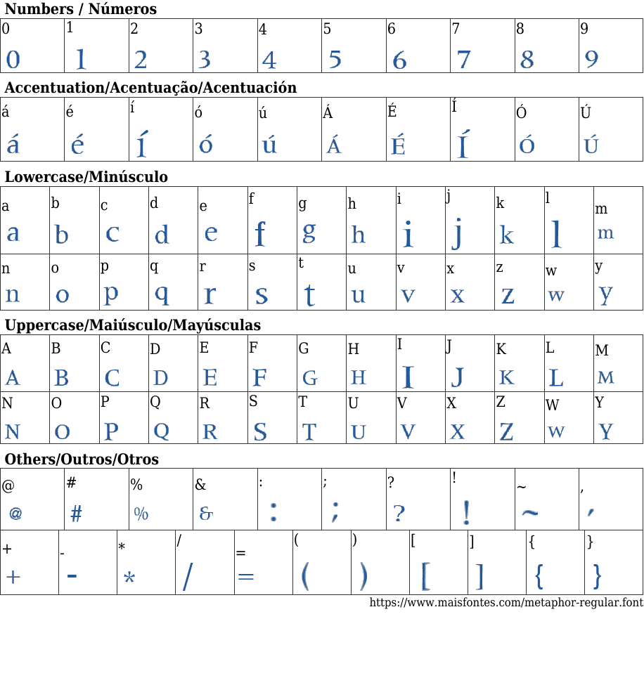 Metaphor Regular: Free Font Download | MaisFontes