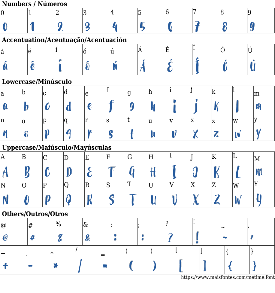 Metime: Free Font Download | MaisFontes