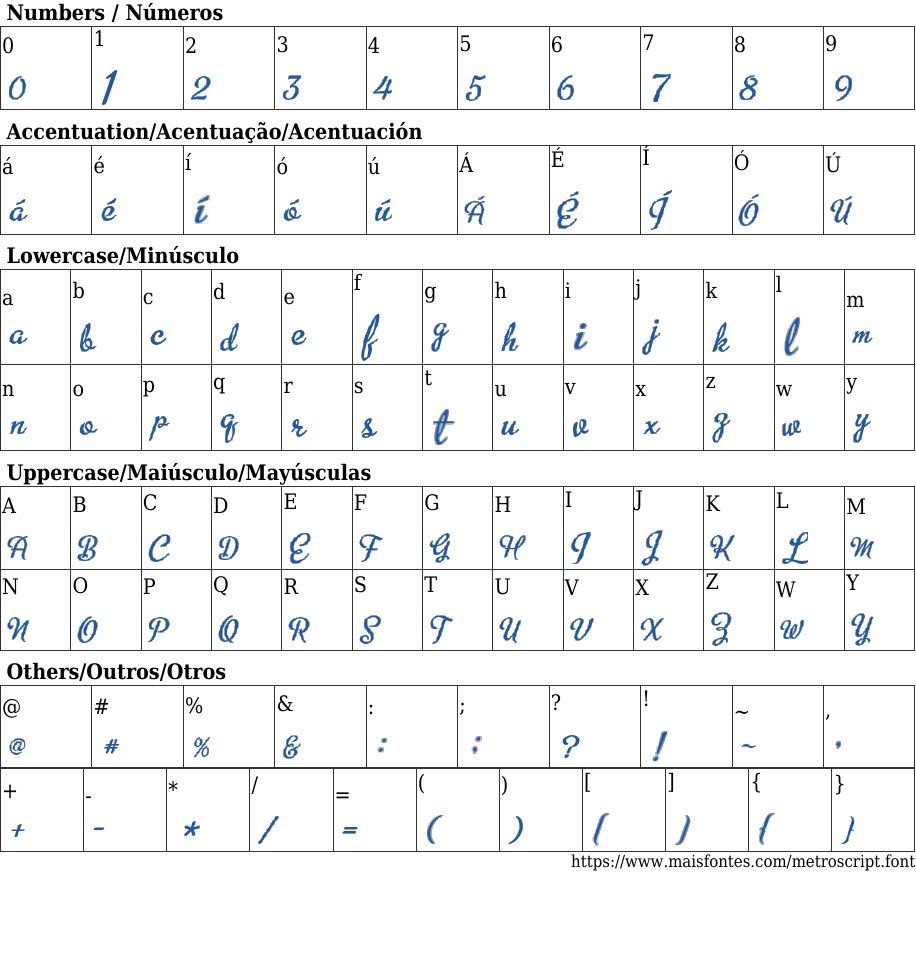 MetroScript: Free Font Download | MaisFontes
