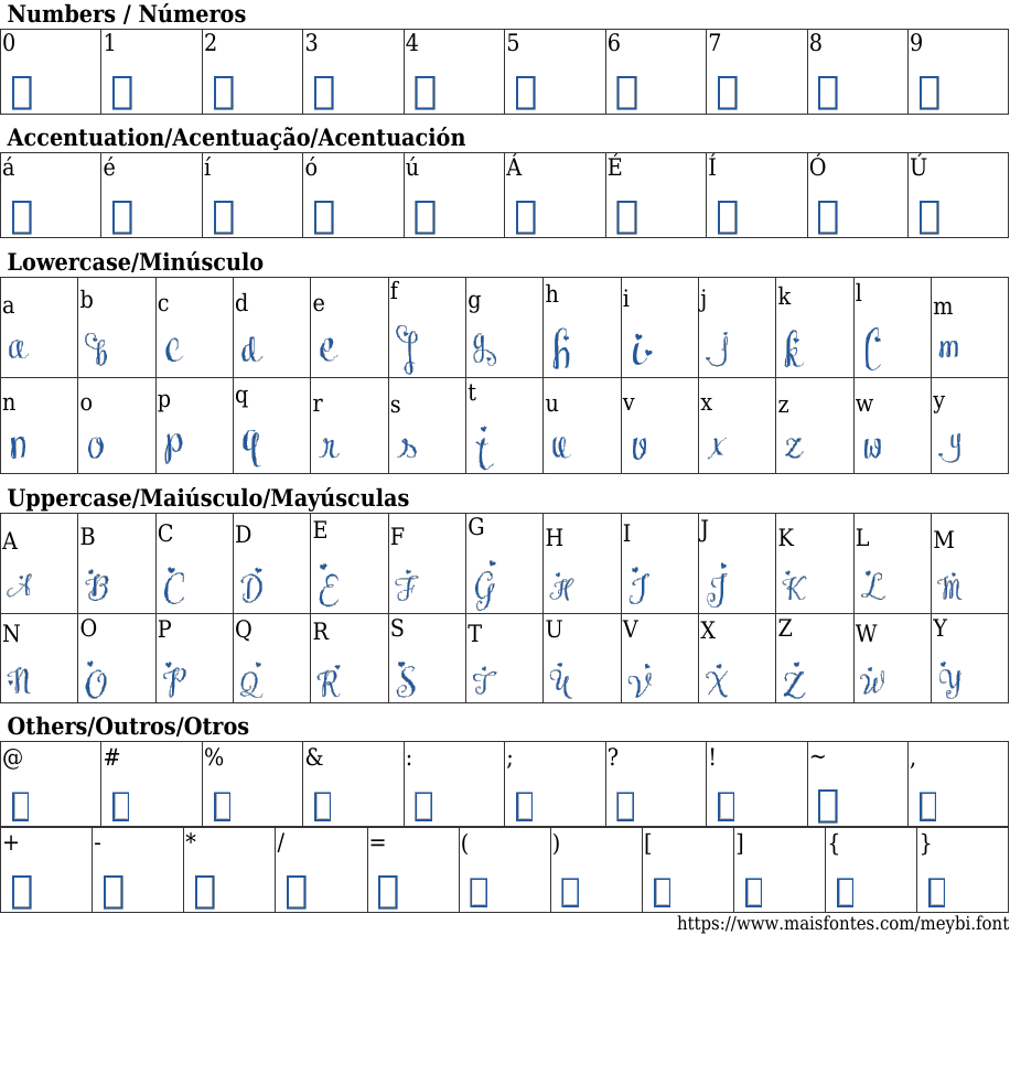 Meybi: Baixar Fonte Grátis | MaisFontes