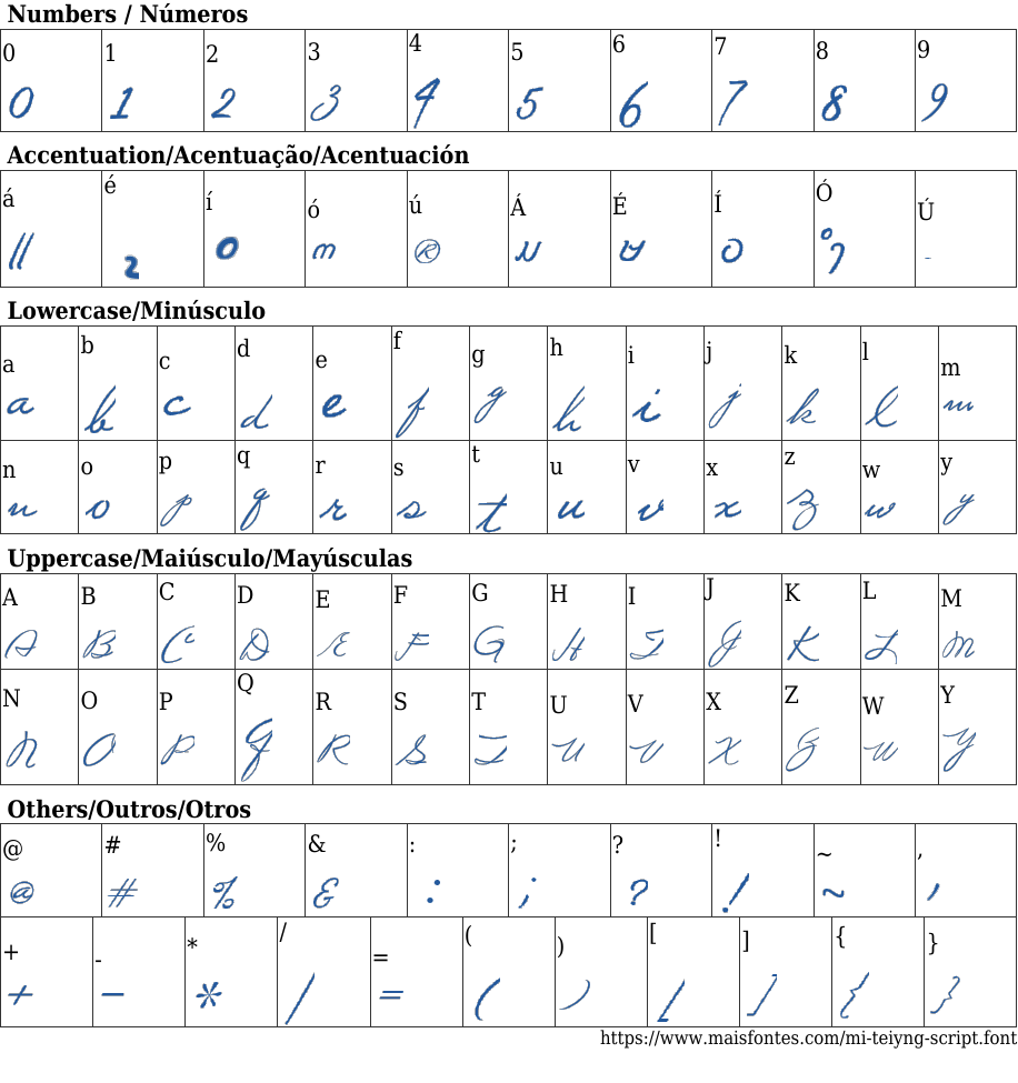 Mi Teiyng Script: Baixar Fonte Grátis | MaisFontes
