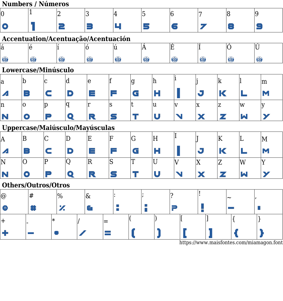 Miamagon: Baixar Fonte Grátis | MaisFontes