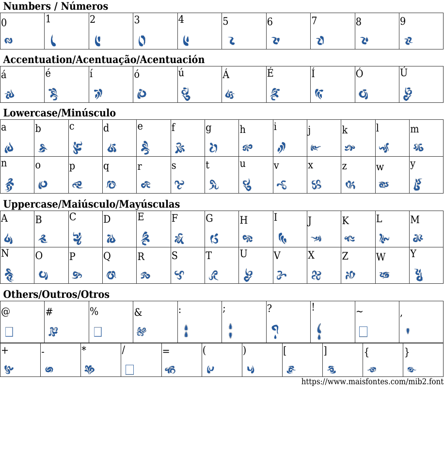 MIB2: Free Font Download | MaisFontes