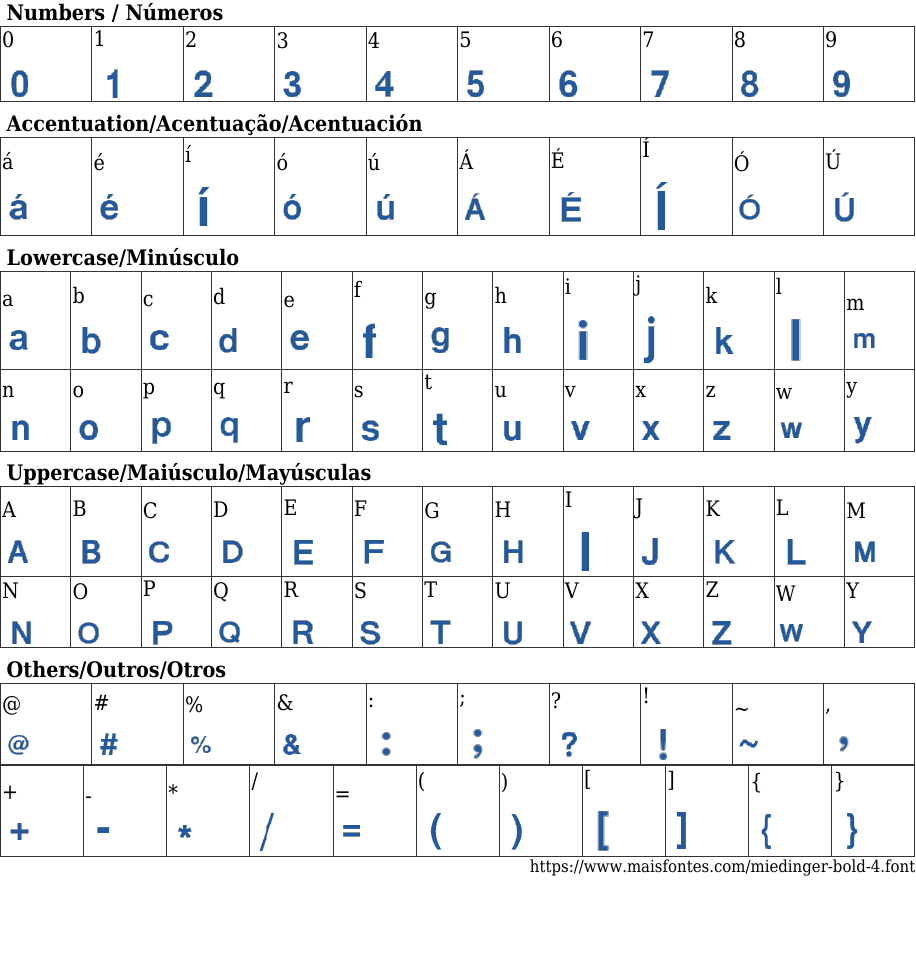 Miedinger Bold: Free Font Download | MaisFontes