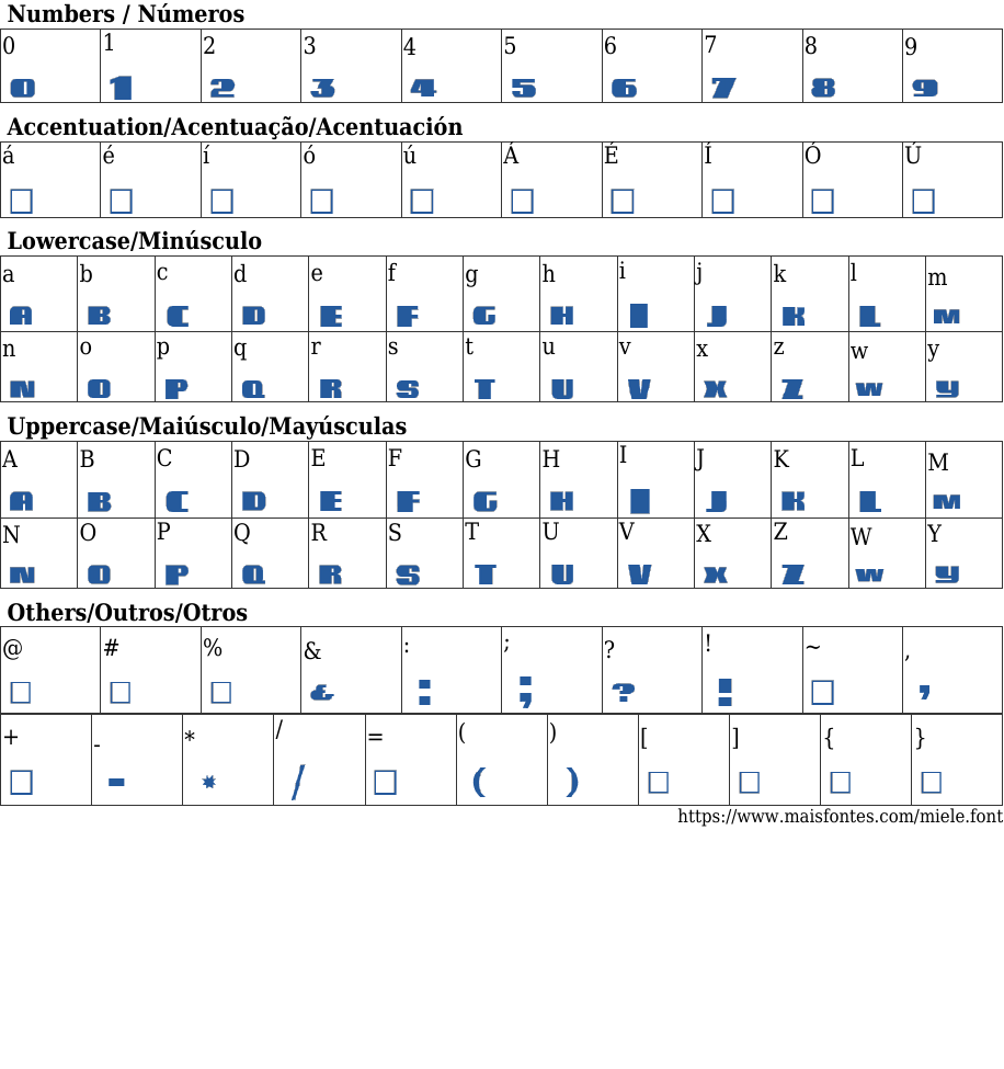 Miele: Free Font Download | MaisFontes