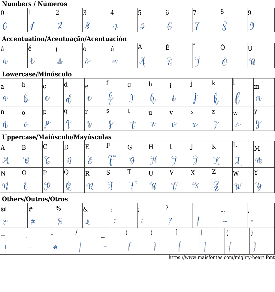 Mighty Heart: Free Font Download | MaisFontes