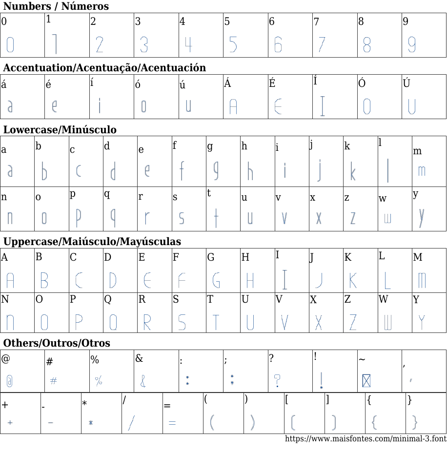 Minimal Style Regular: Free Font Download | MaisFontes