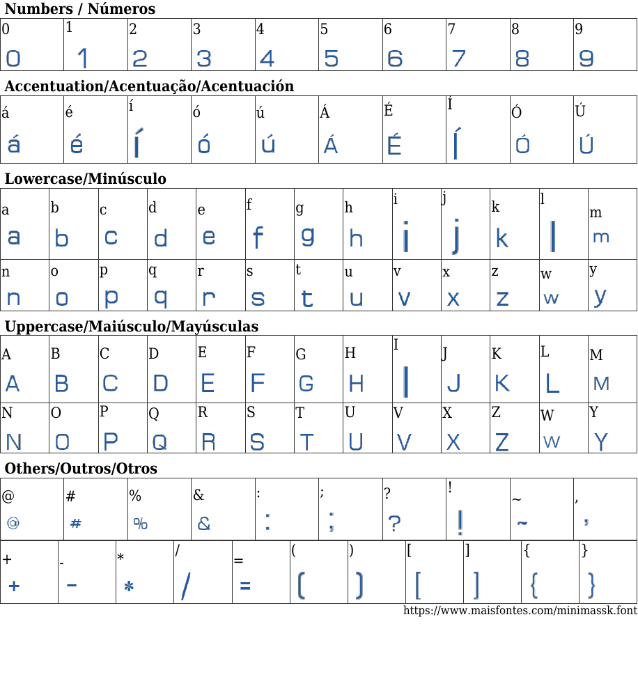 Minima SSK: Free Font Download | MaisFontes