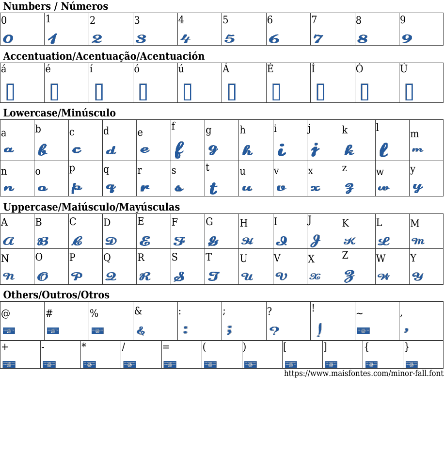 Minor Fall: Baixar Fonte Grátis | MaisFontes