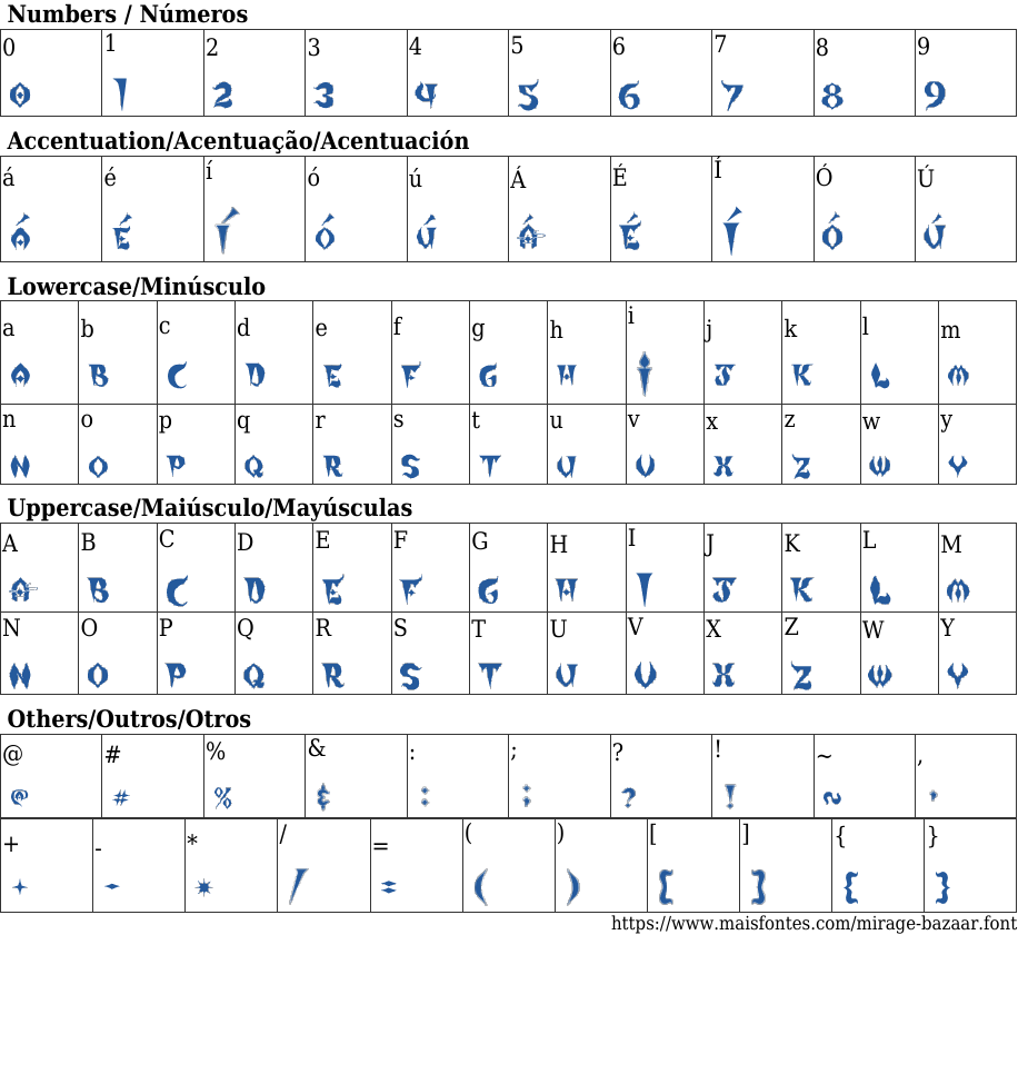 Mirage Bazaar: Free Font Download | MaisFontes