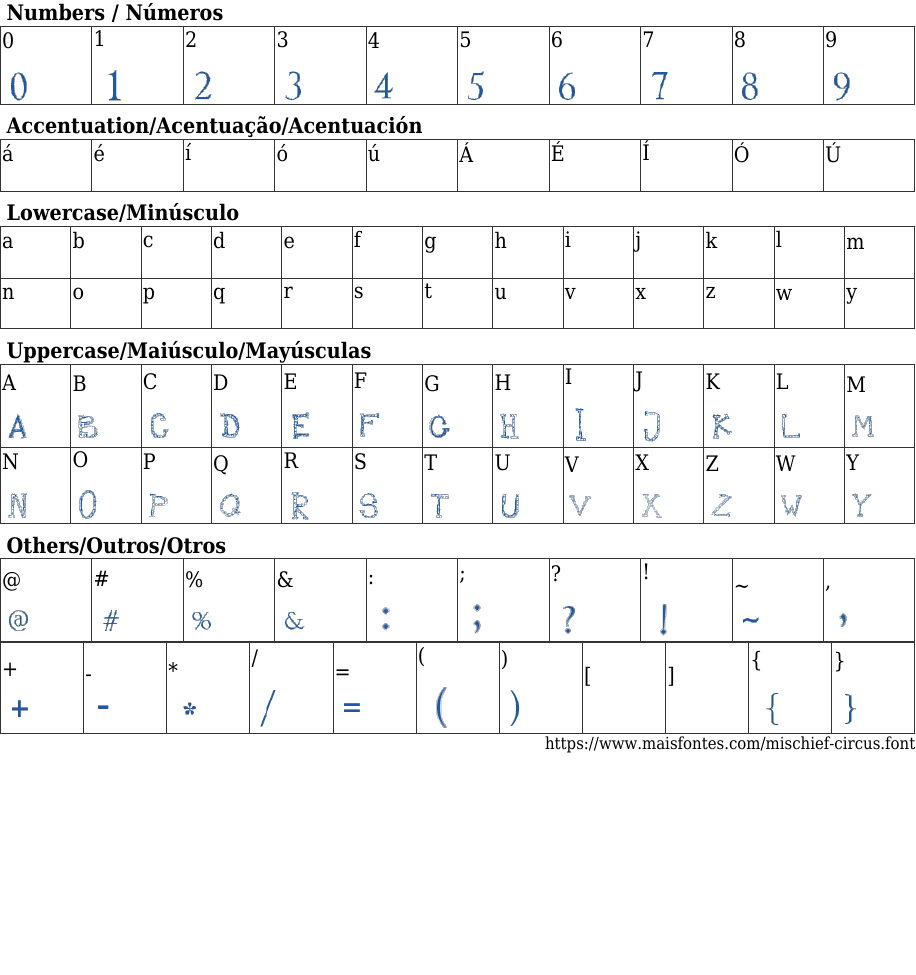 MISCHIEF CIRCUS CAPS: Baixar Fonte Grátis | MaisFontes