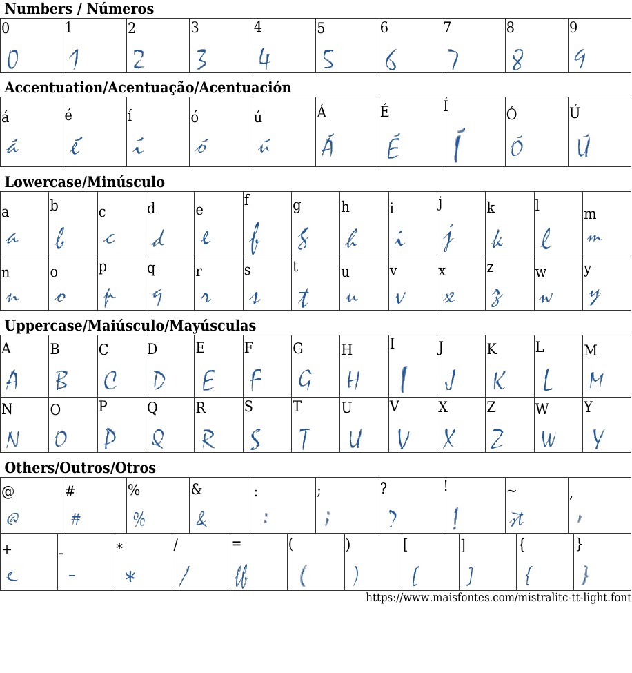 Mistral ITC TT Light: Free Font Download | MaisFontes