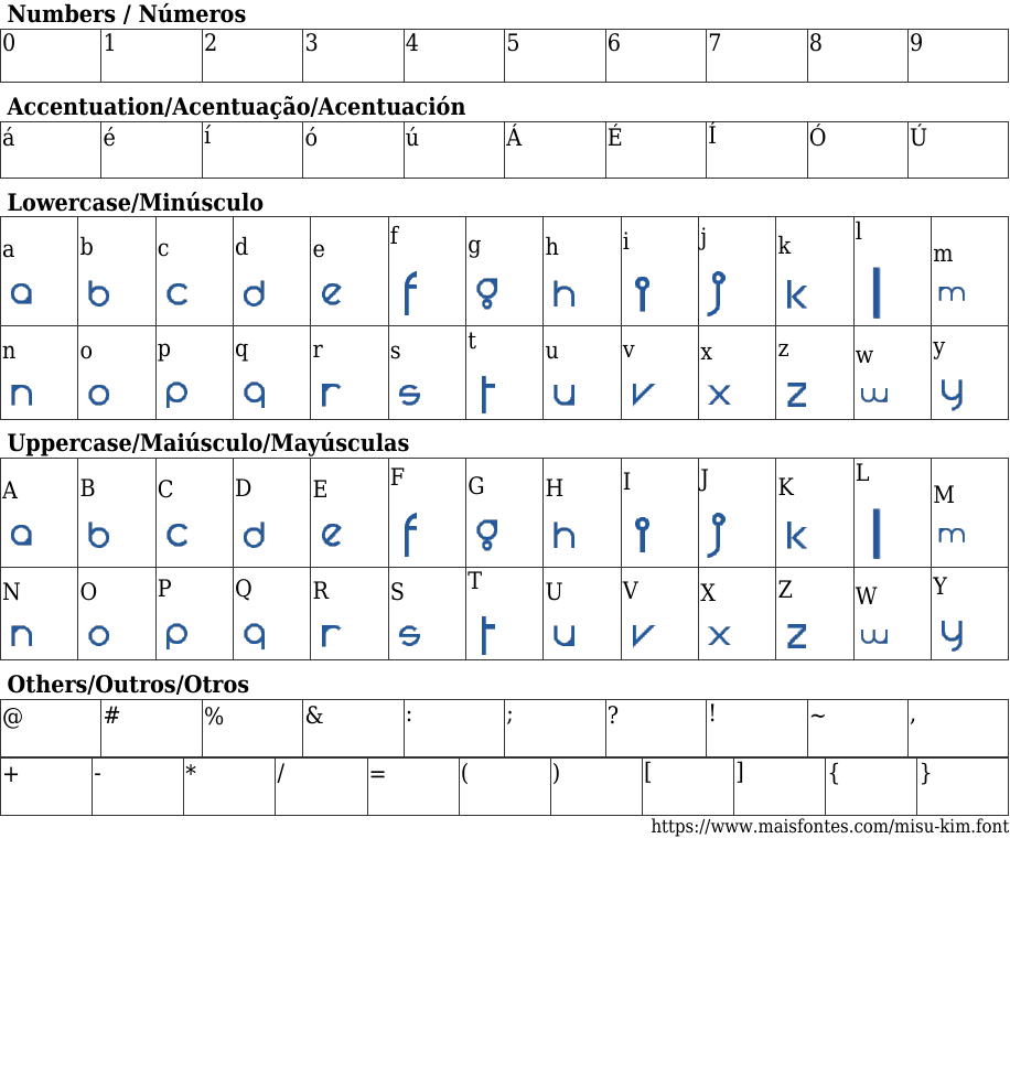 Misu Kim: Baixar Fonte Grátis | MaisFontes