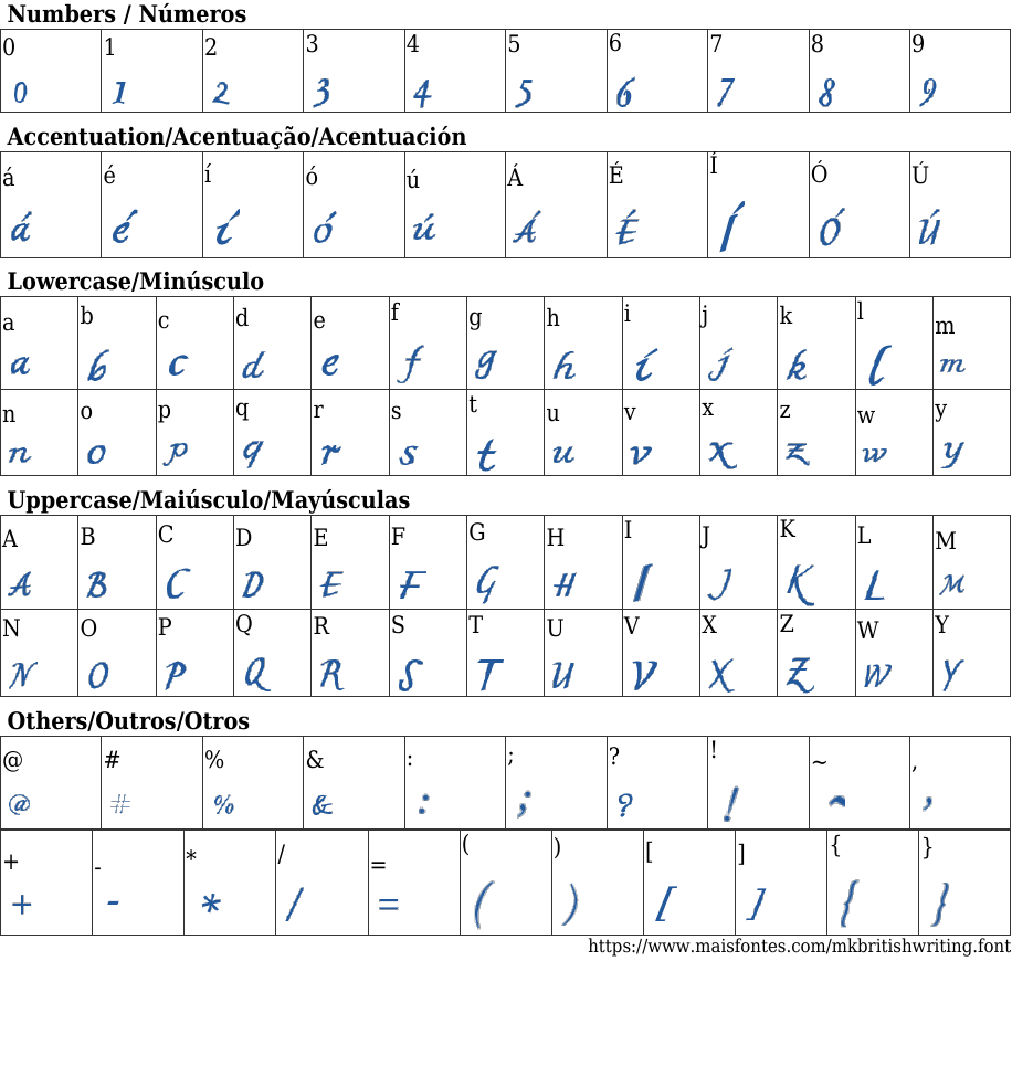 British Writing MK: Free Font Download | MaisFontes