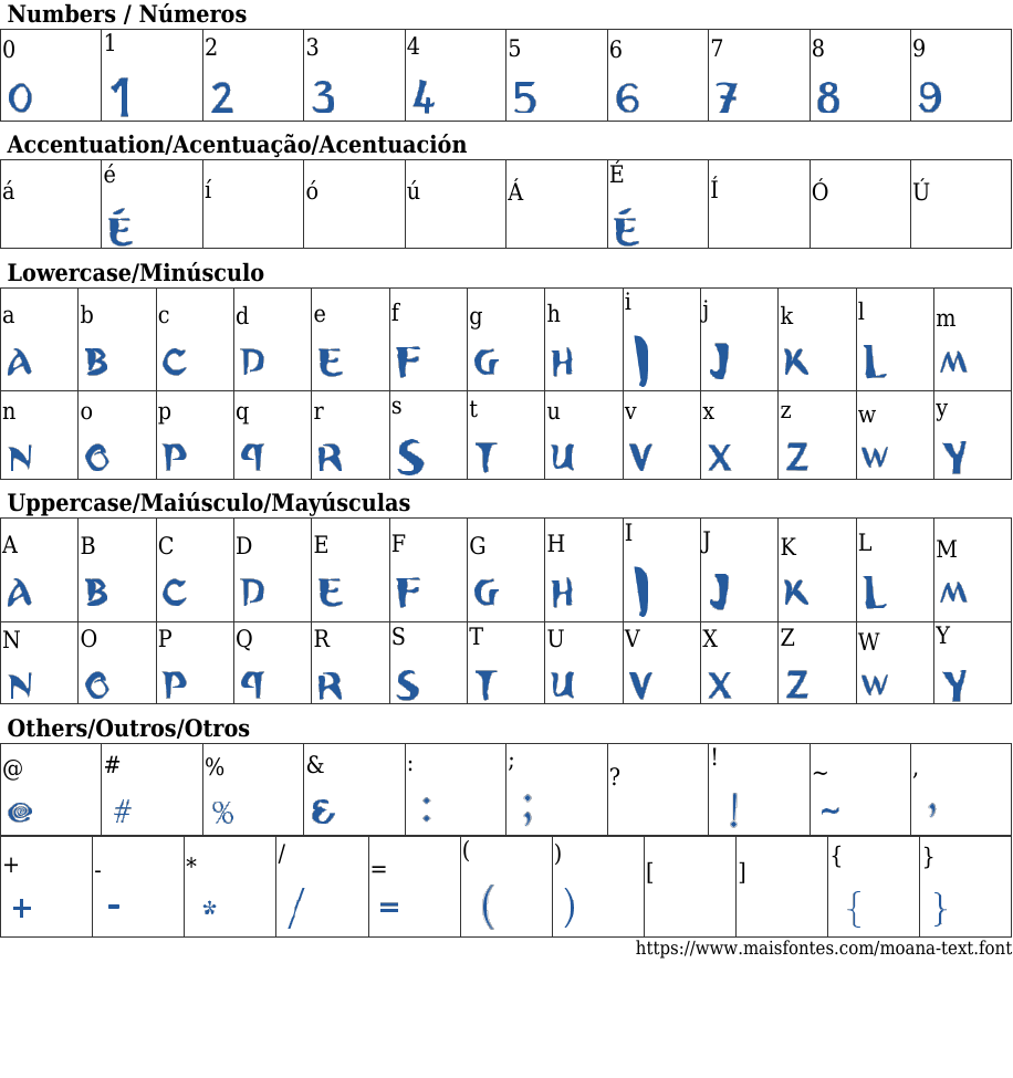 Baixar Fonte Moana Text Grátis | MaisFontes.com